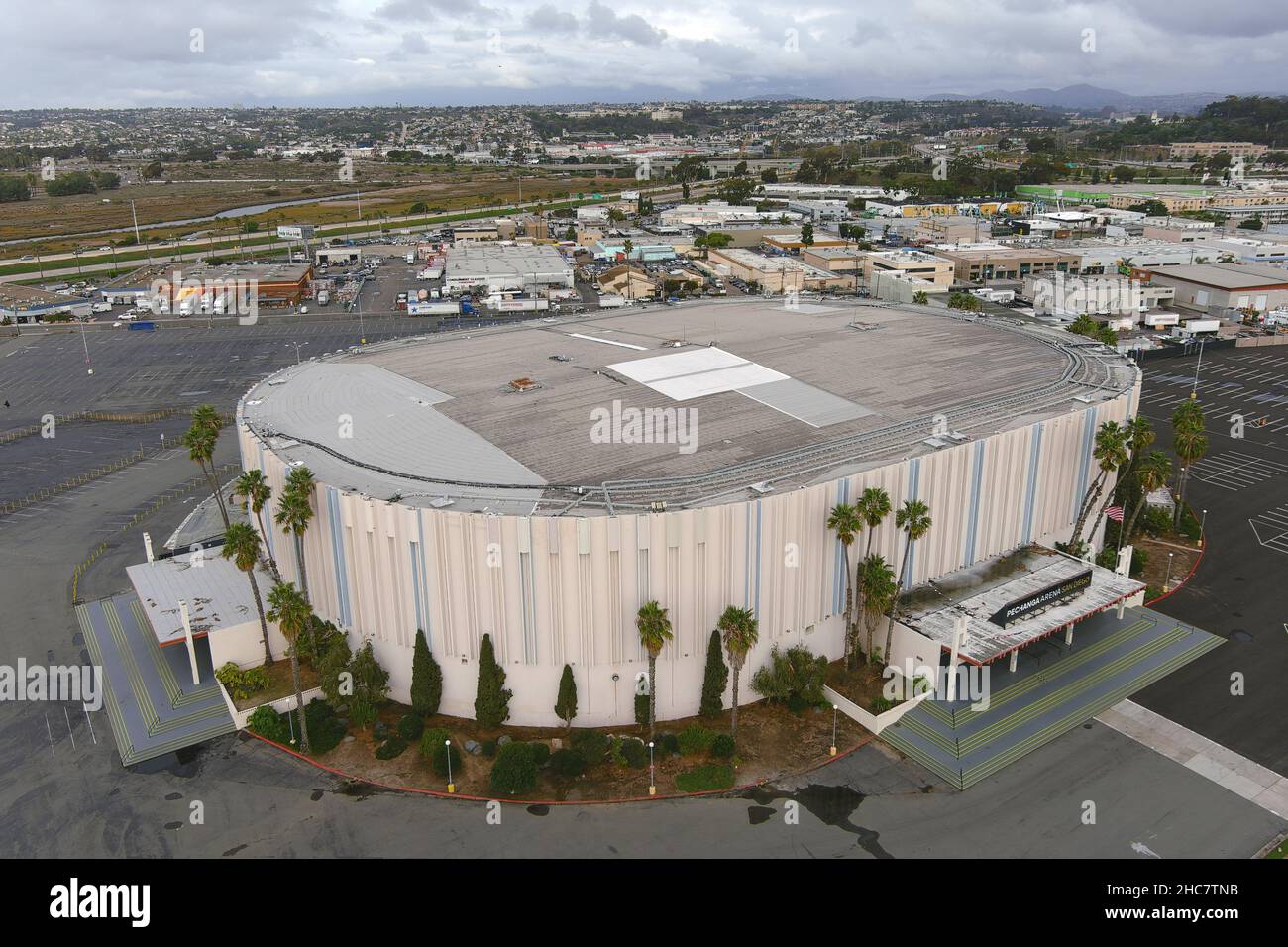 Pechanga arena san diego aerial hi-res stock photography and images - Alamy