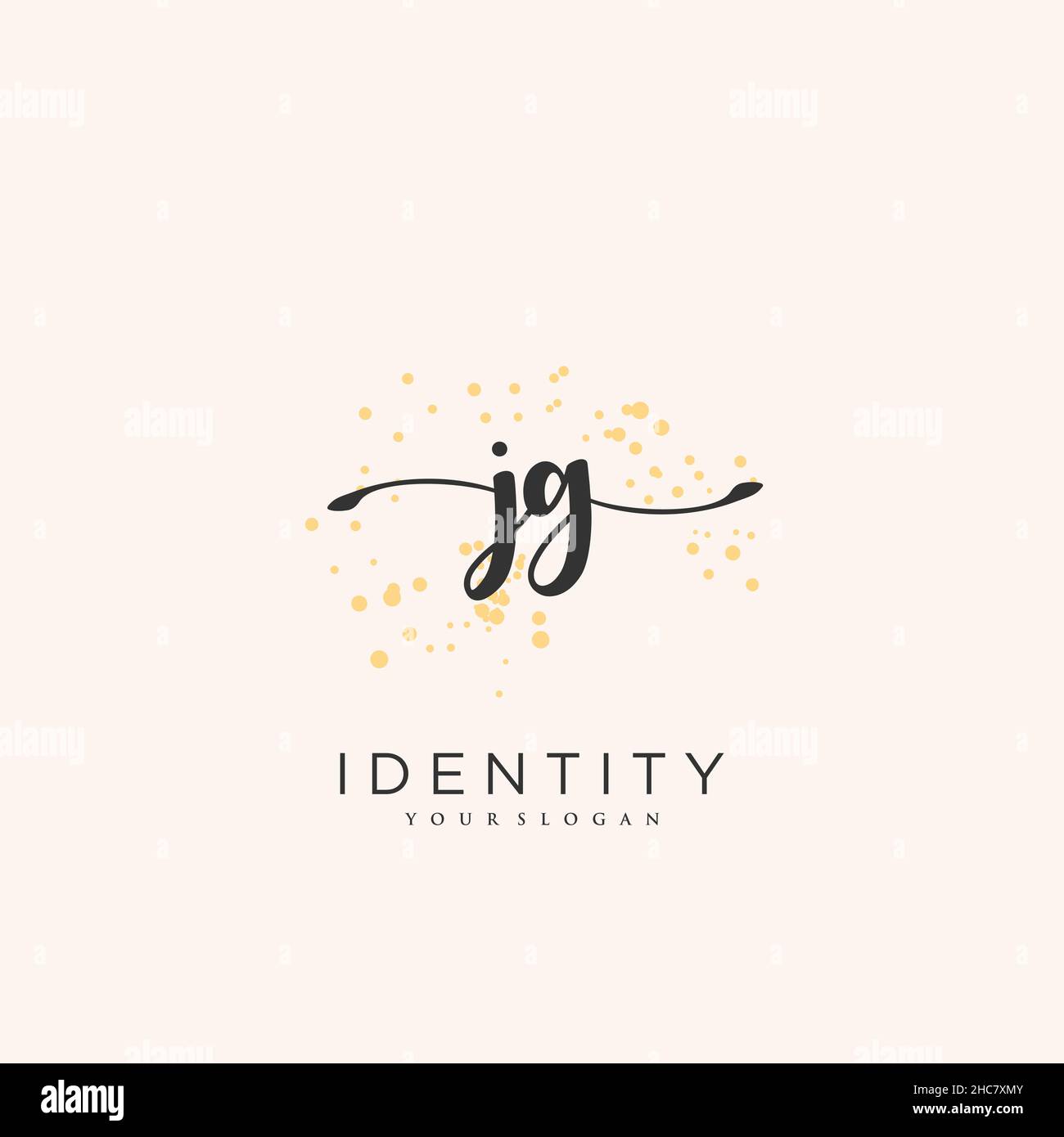 Jg signature Stock Vector Images - Alamy