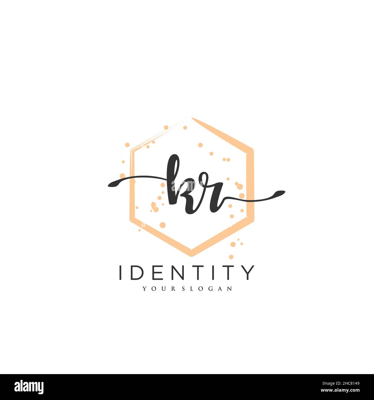 Initial kr Cut Out Stock Images & Pictures - Alamy