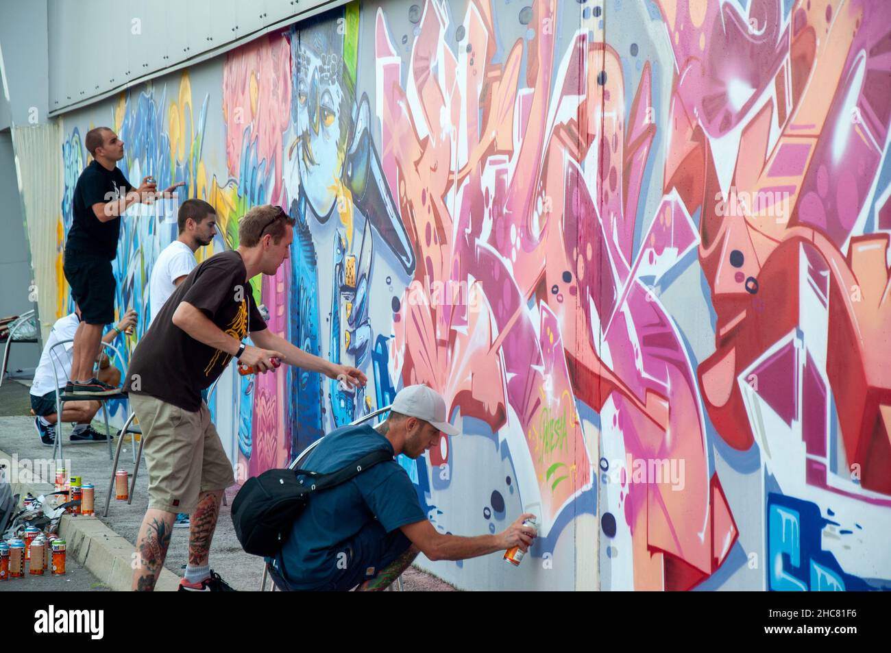 Graffiti festival onfest 2011 hi-res stock photography and images - Alamy