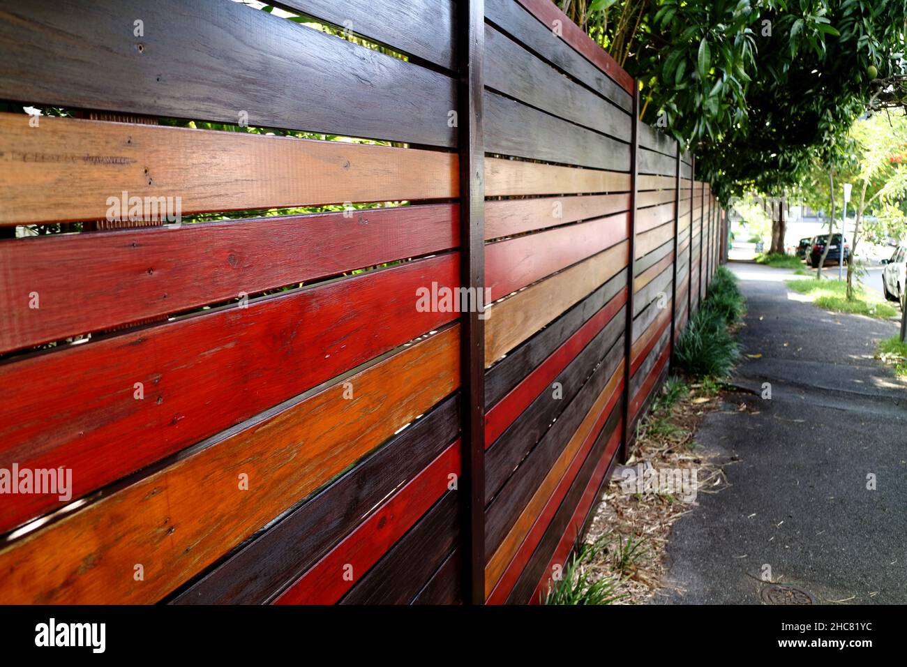 Wooden fence cut out hi-res stock photography and images - Alamy