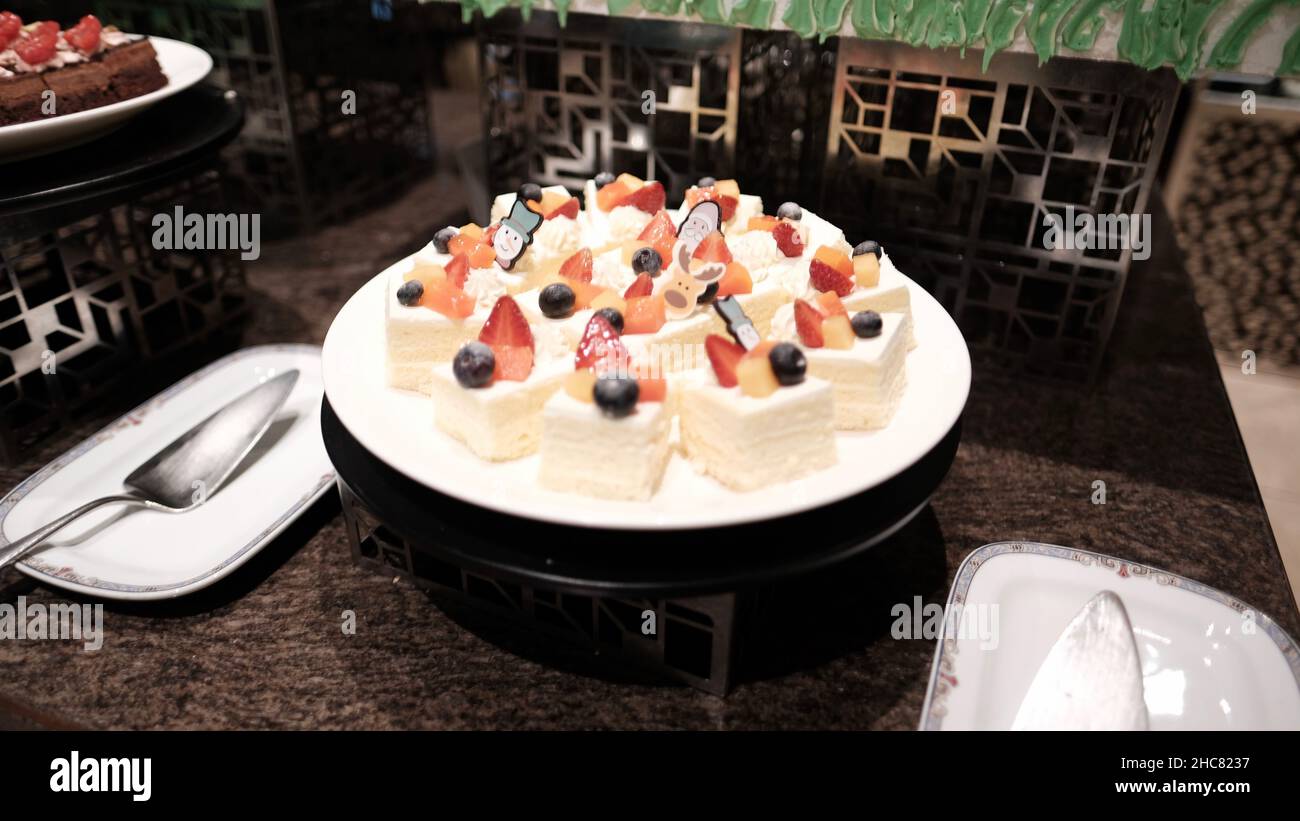 InterContinental Bangkok Espresso Cafe International Lunch Buffet Stock ...