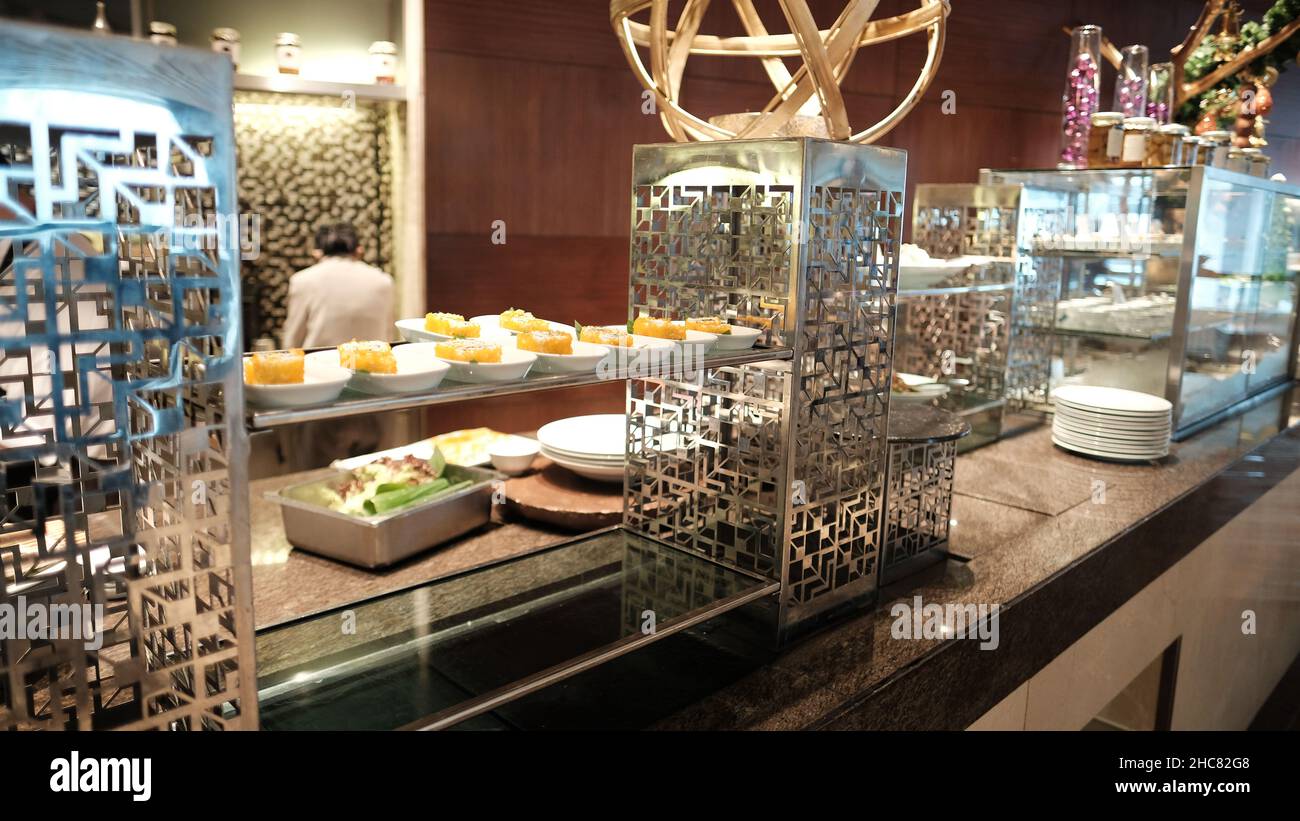 InterContinental Bangkok Espresso Cafe International Lunch Buffet Stock ...