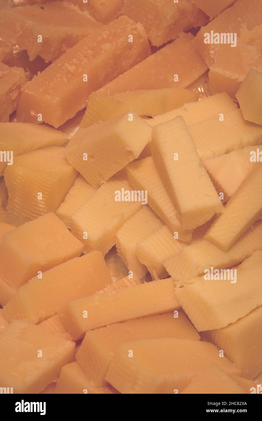 Assorted Italian Cheese Appetizers Stock Photo - Alamy