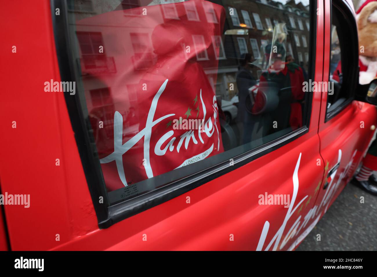 Santa Bear and elves from Hamleys toy shop arrive to donate over 800 ...