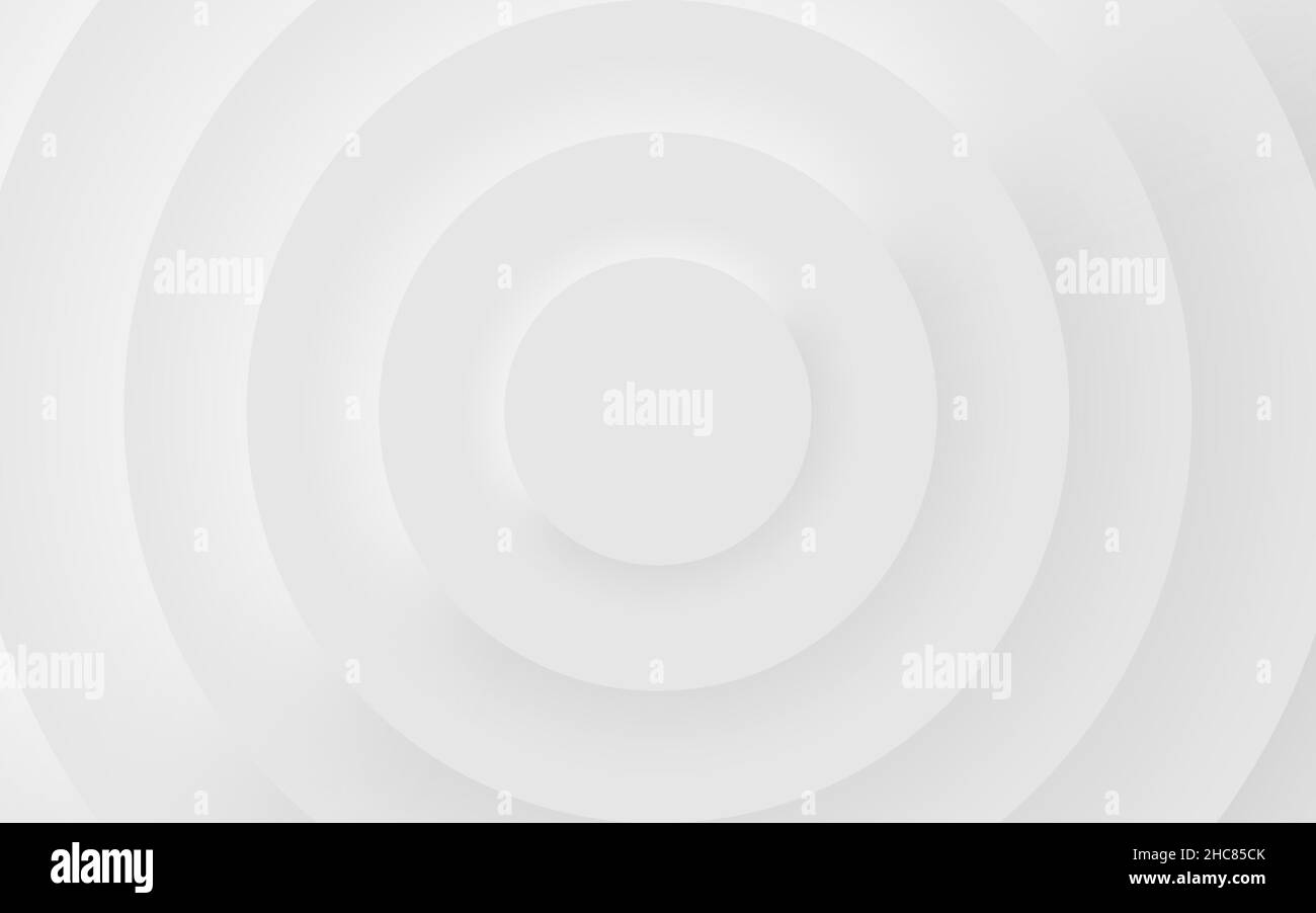 Background with diverging circles in neomorphism style Stock Vector ...