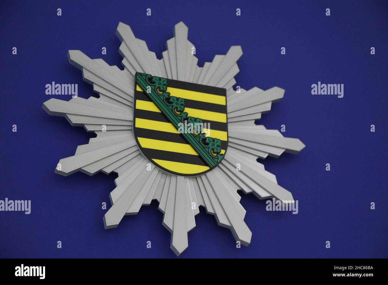 Symbolbild Polizei Sachsen Stock Photo - Alamy