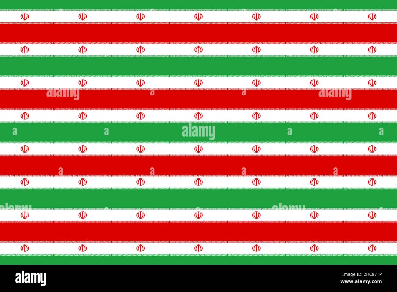Geometric pattern in the colors of the national flag of Iran. The ...