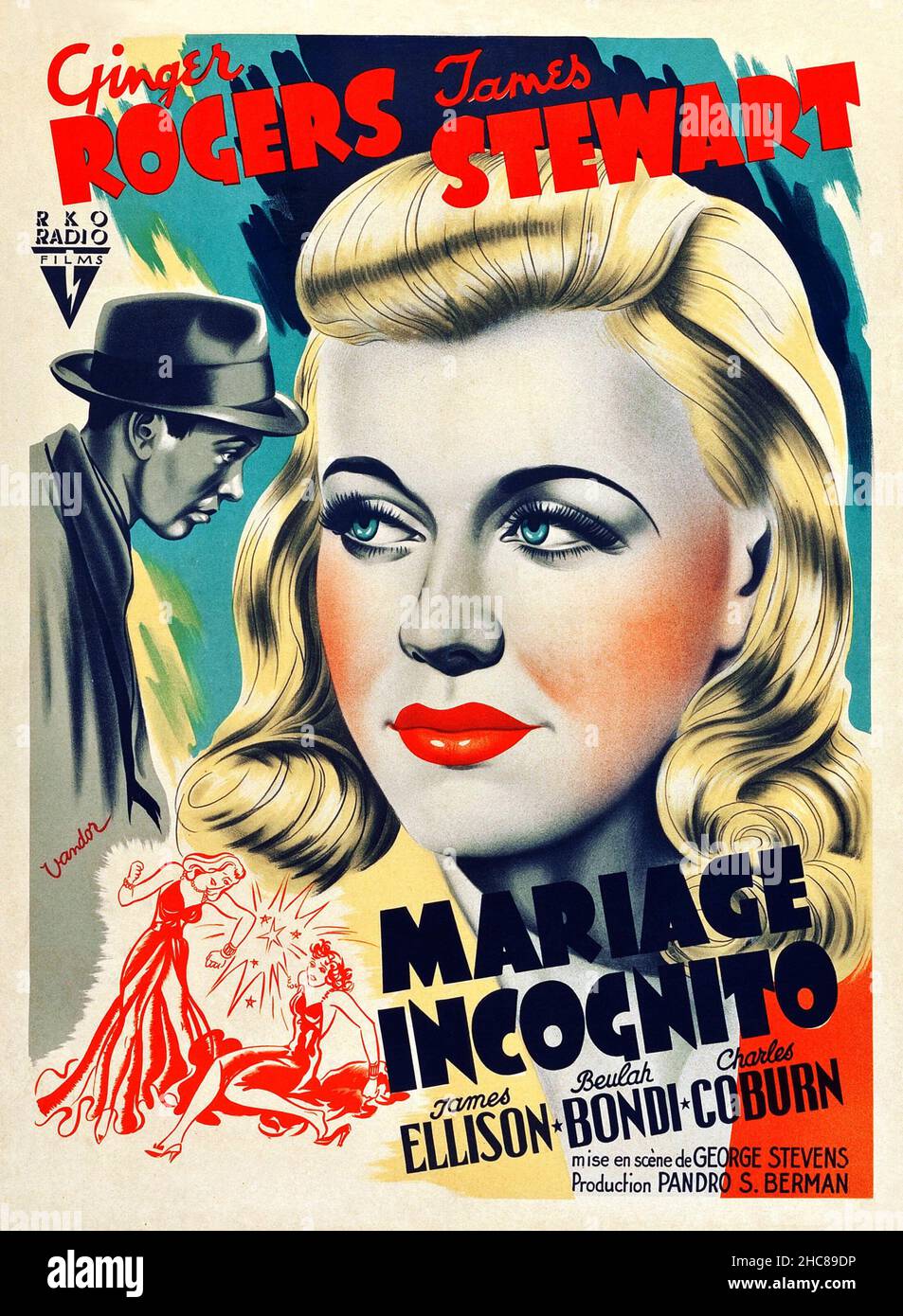 Vivacious lady 1938 hi-res stock photography and images - Alamy