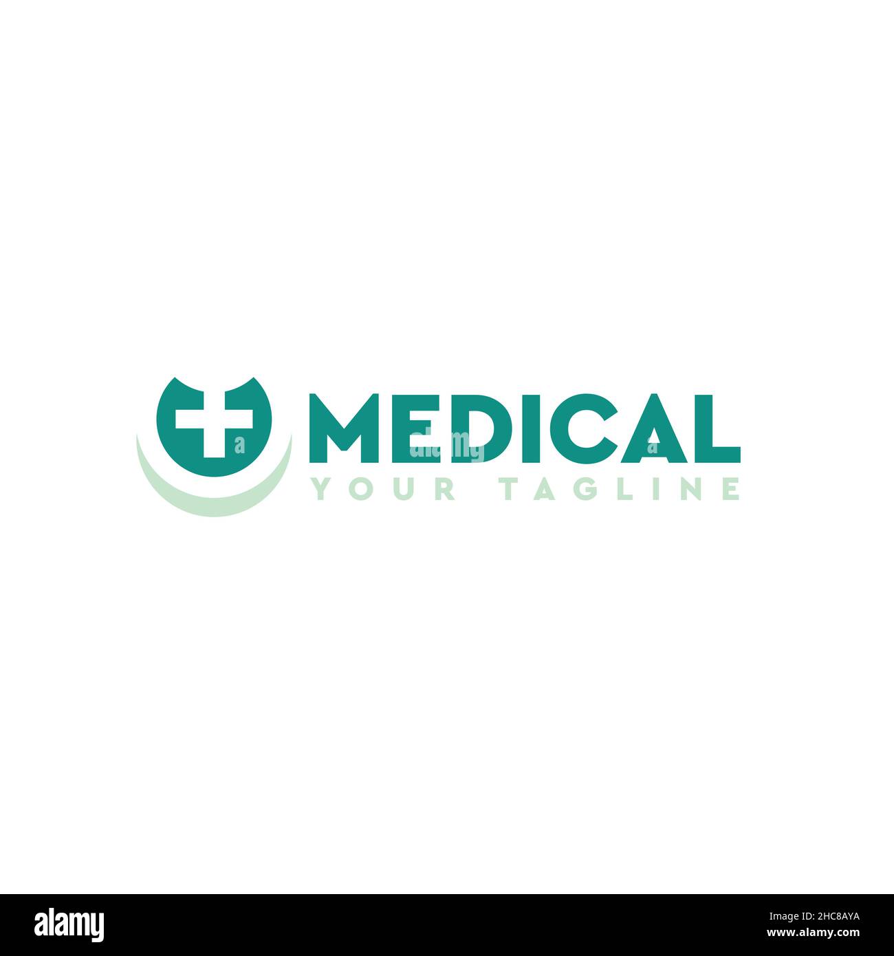 Minimalist design MEDICAL Plus healthy logo design Stock Vector Image ...