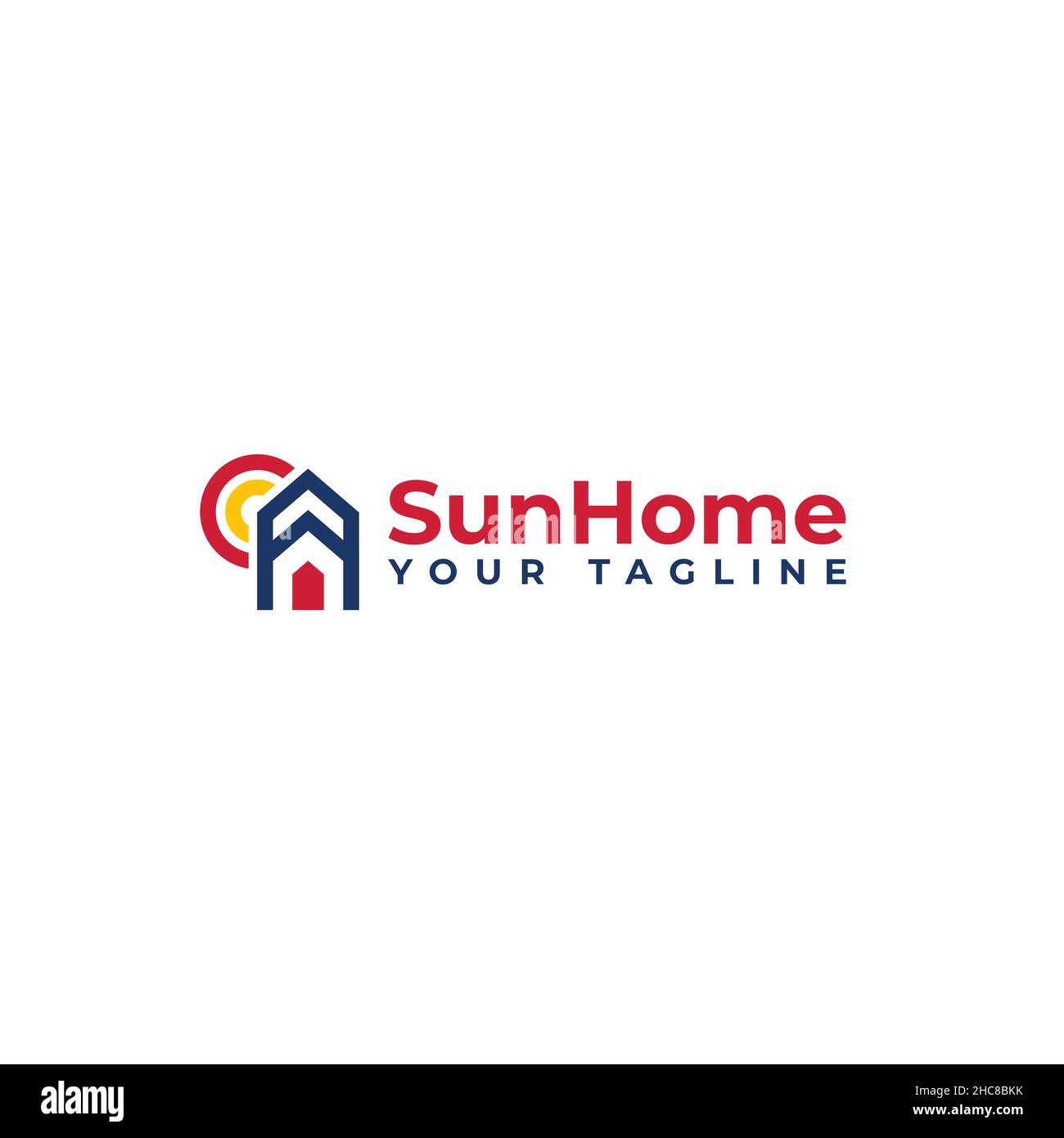 Modern simple horizontal design Cut Out Stock Images & Pictures - Alamy