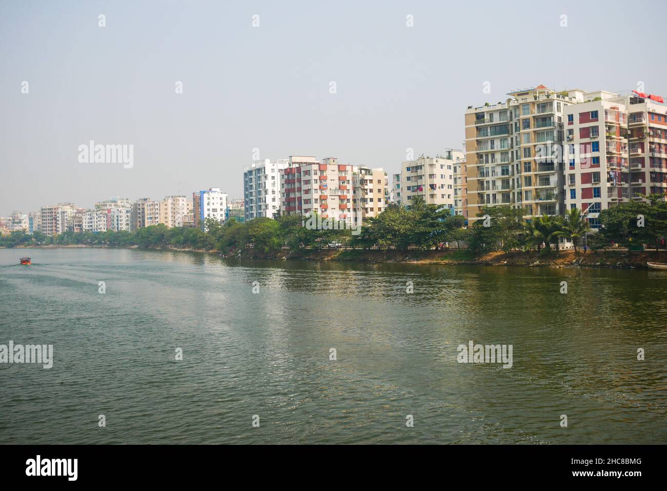 financial and residential buildings in dhaka city in bangladesh Stock ...