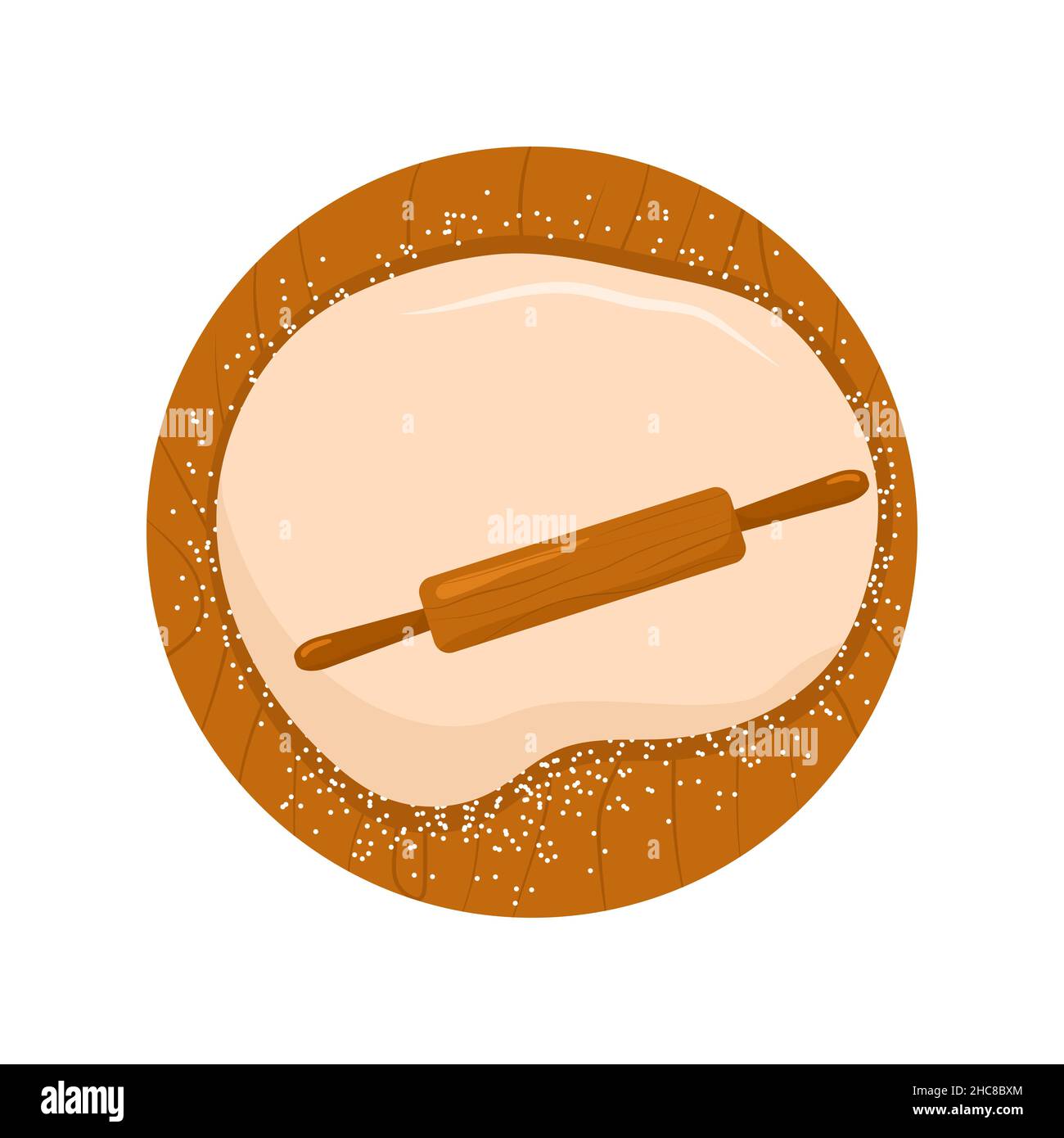 Rolling pin in cartoon hi-res stock photography and images - Alamy