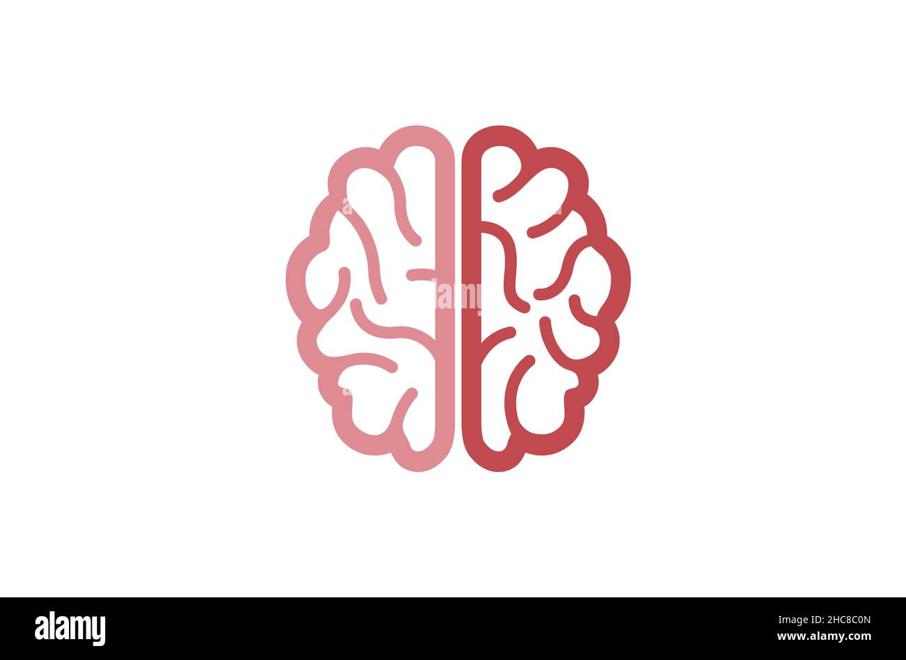 Creative Smart Brain Tech Logo Vector Design Illustration Stock Vector ...