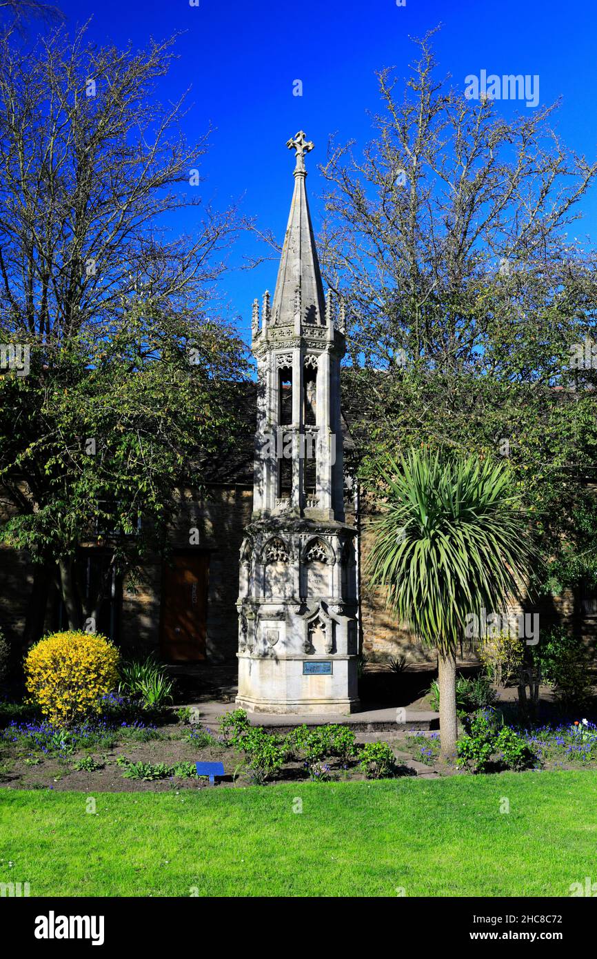 The Gates Memorial, Bishops Gardens, Peterborough City, Cambridgeshire ...