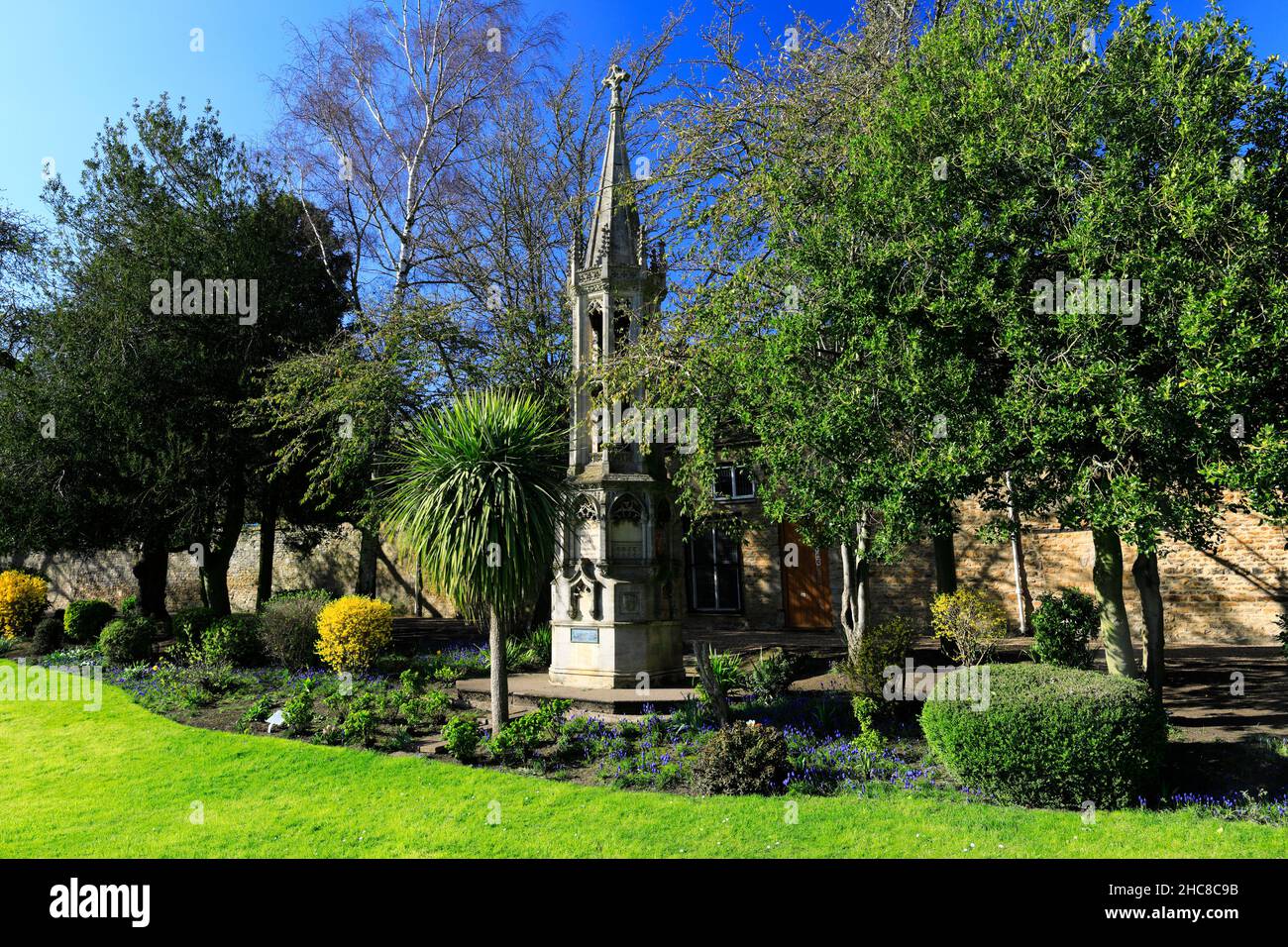 The Gates Memorial, Bishops Gardens, Peterborough City, Cambridgeshire ...