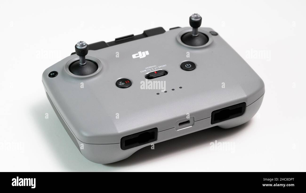 Closeup shot of the mavic air 2s dji remote control Stock Photo - Alamy