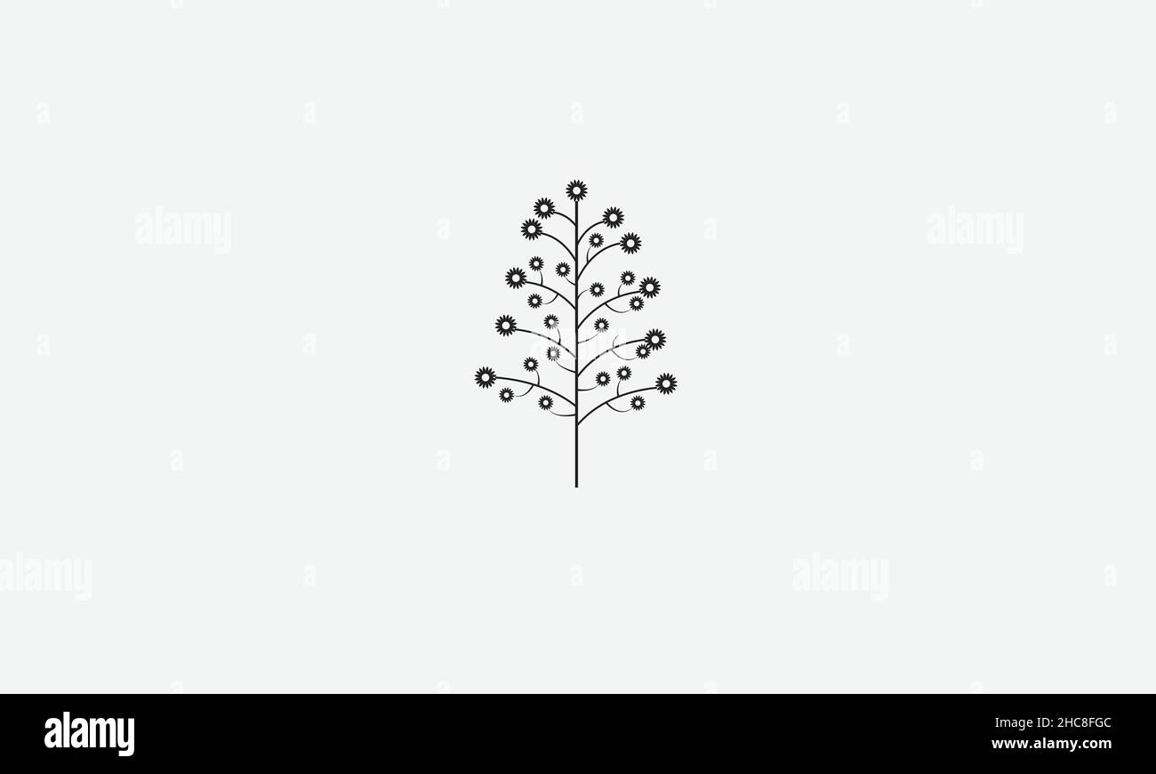 Retro modern flower pattern Stock Vector Images - Alamy