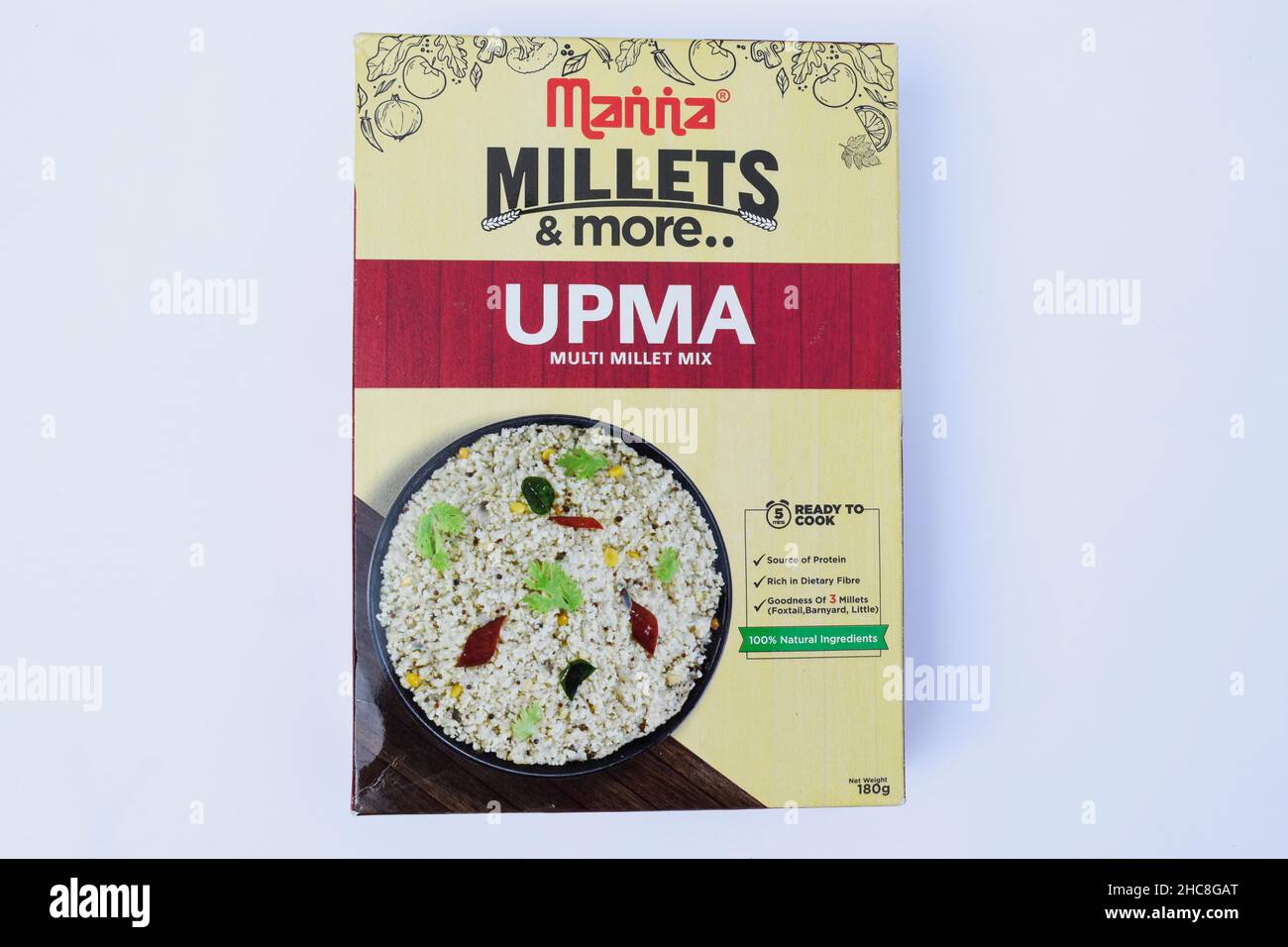 Manna brand Instant Multigrain millet dosa Ready mix. Easy to cook ...