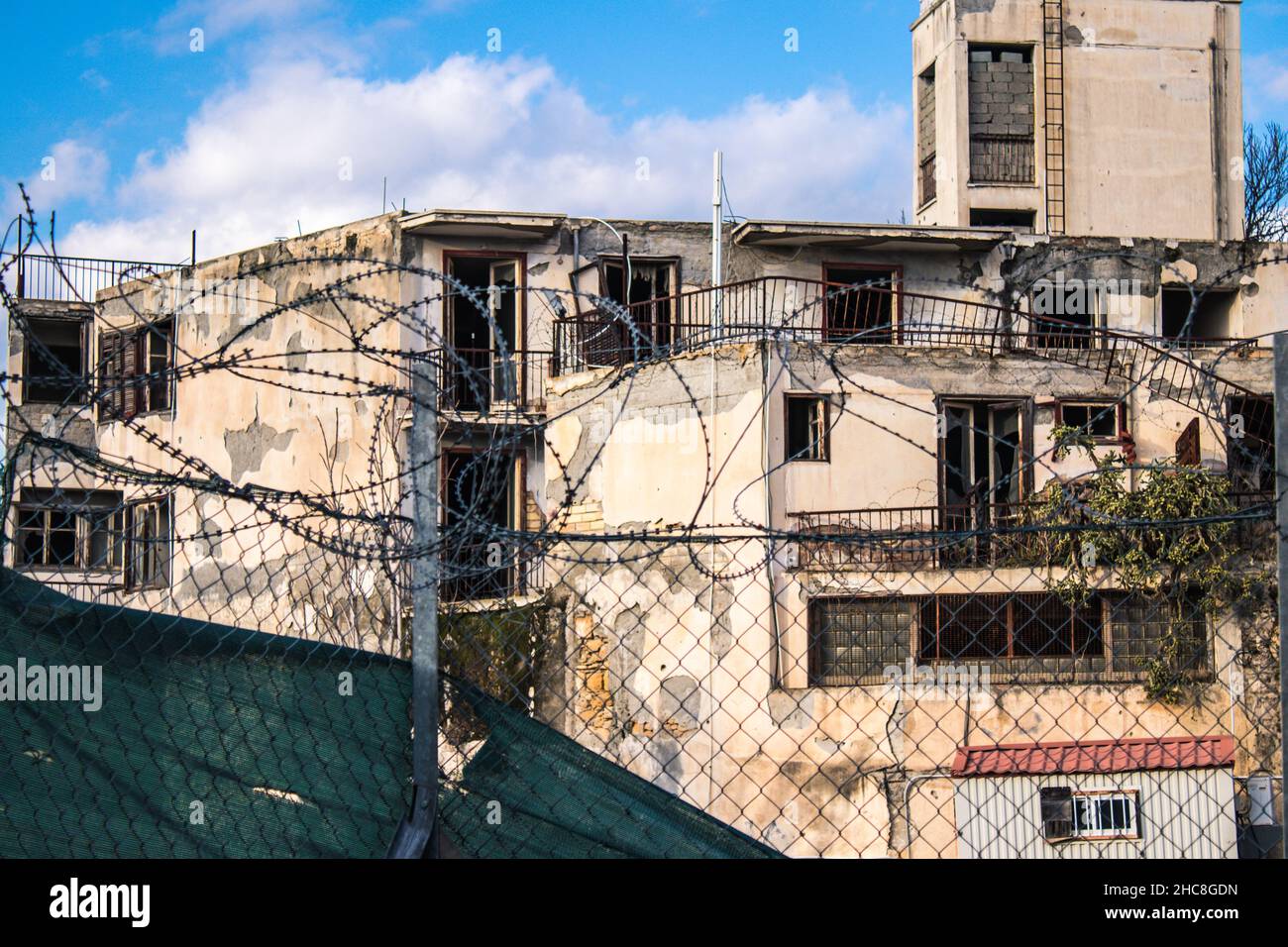 United nations controlled buffer zone hi-res stock photography and ...