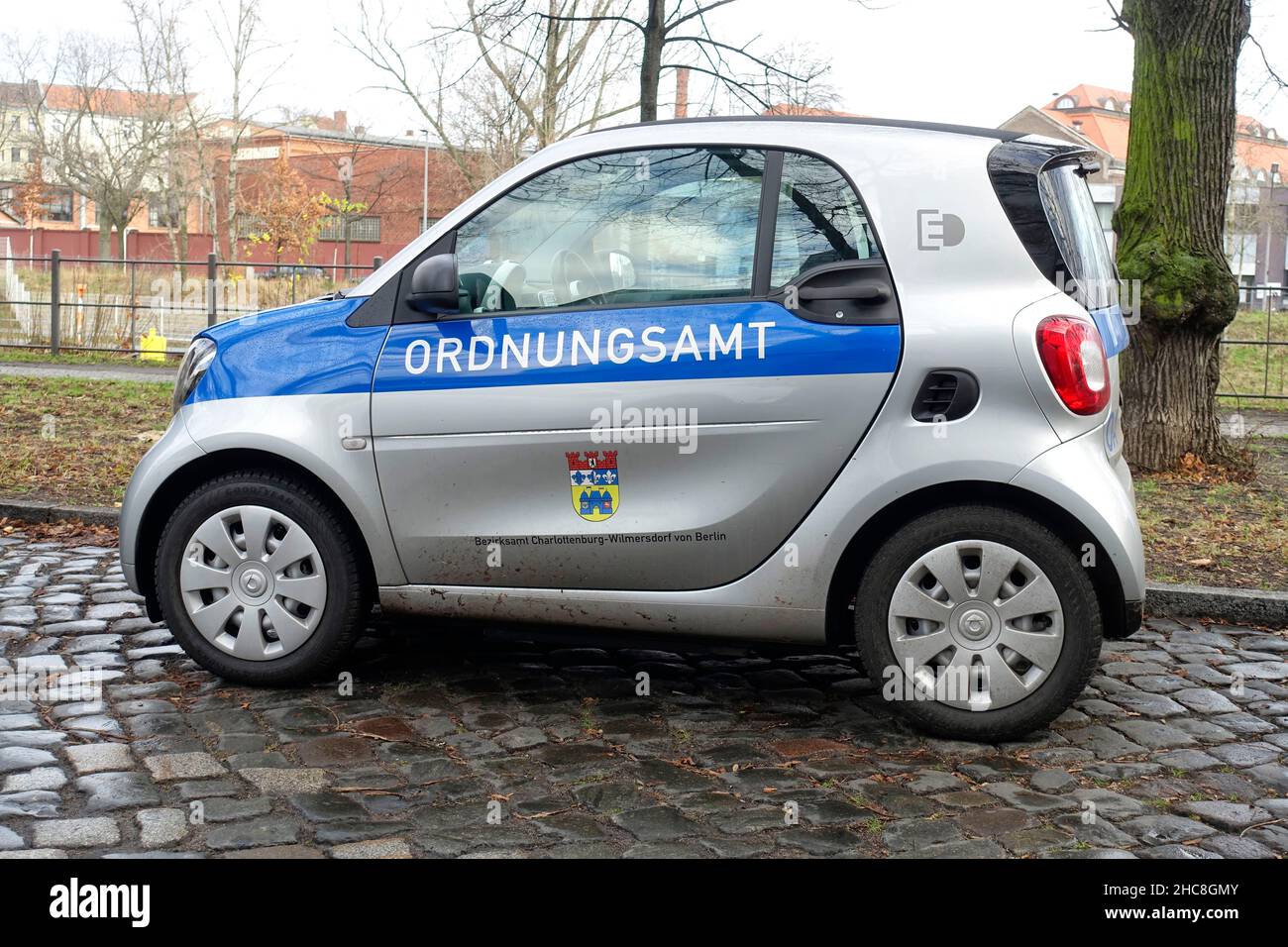 Patrol Car of regulatory agency, Berlin, Germany Stock Photo - Alamy