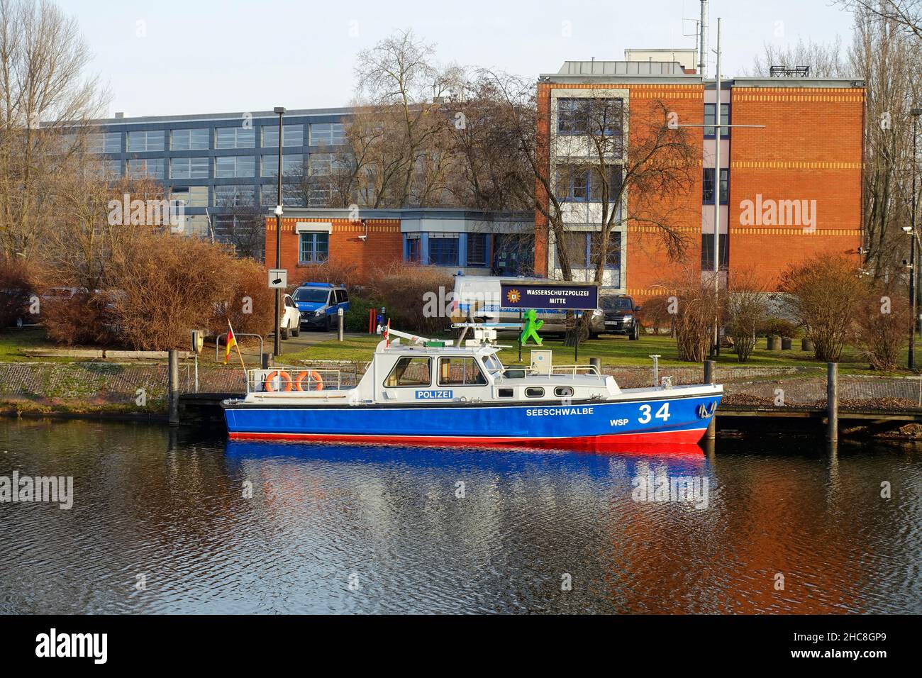 Water police in Berlin, German Stock Photo - Alamy