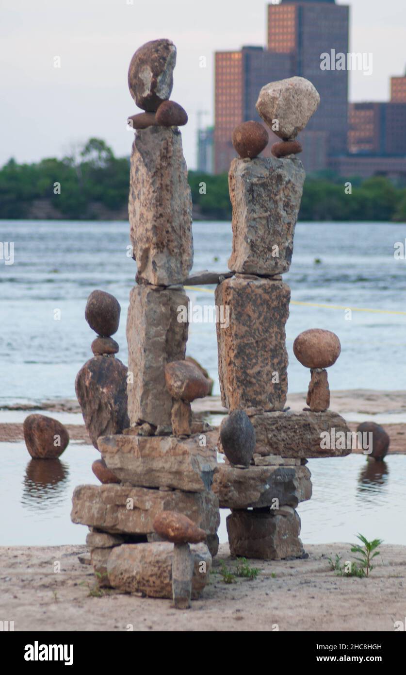 Building made of stone on the beach Stock Photo - Alamy