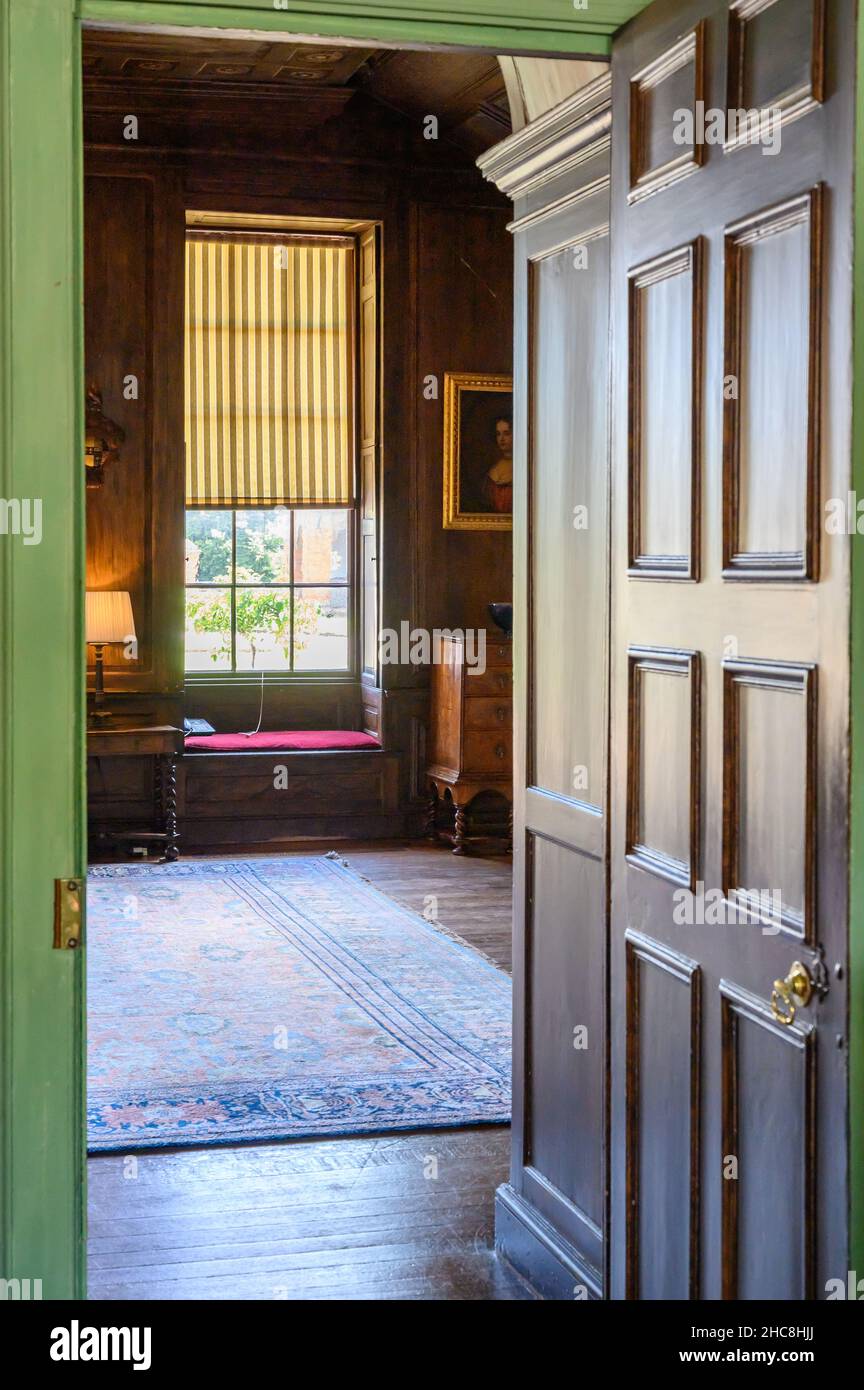 Hanbury Hall, National Trust House and Garden Stock Photo - Alamy