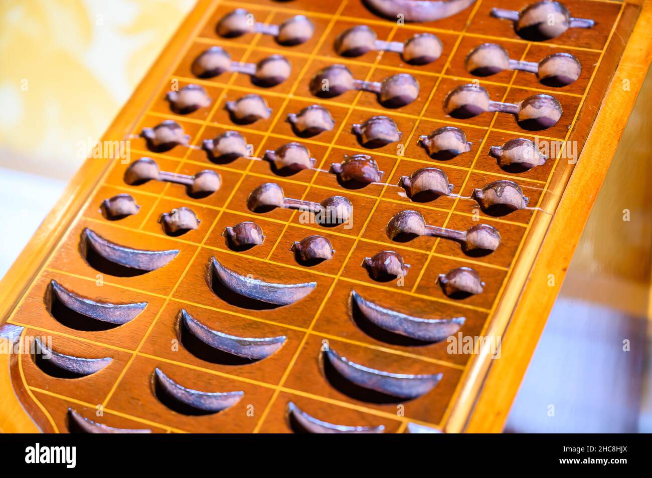 Hanbury Hall, National Trust House and Garden Stock Photo - Alamy