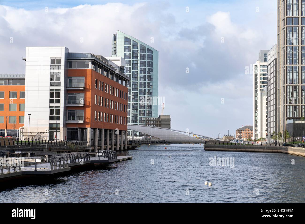 Princes dock footbridge hi-res stock photography and images - Alamy