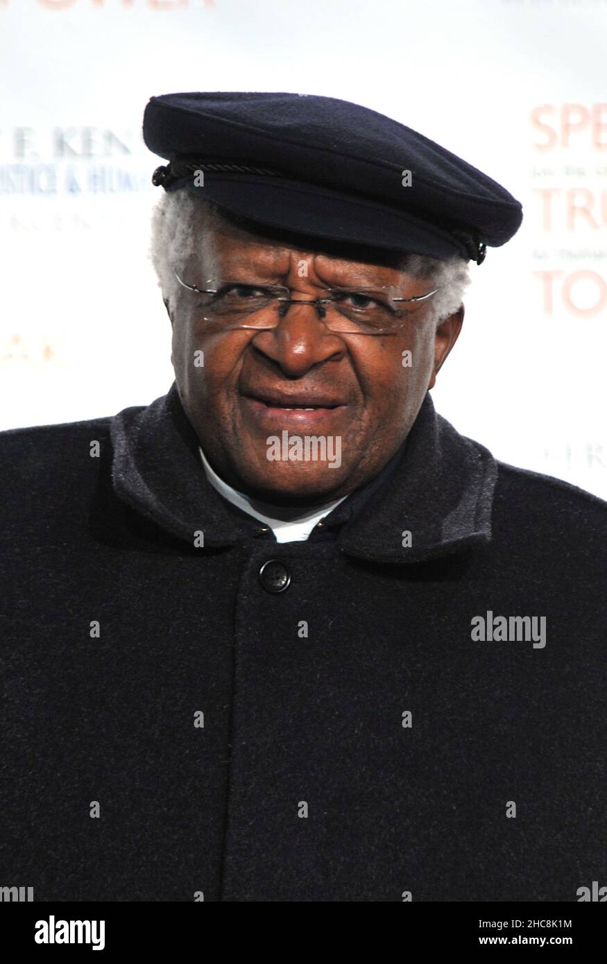 26th Dec 2021. **FILE PHOTO** Desmond Tutu Has Passed Away. Archbishop ...