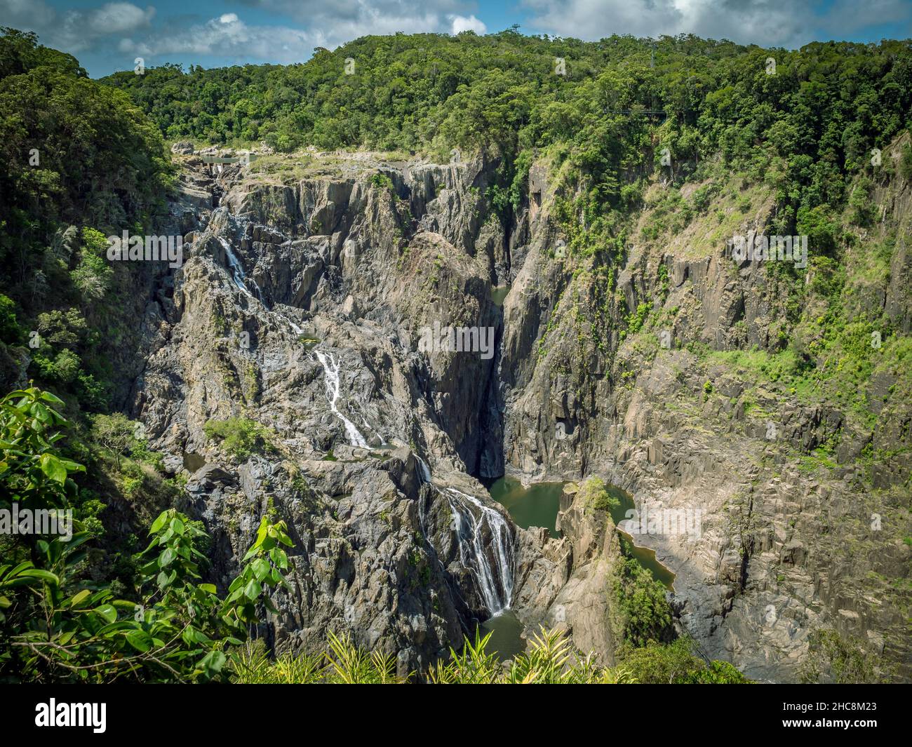 Barron Falls waterfall near Kuranda, Australia Stock Photo - Alamy