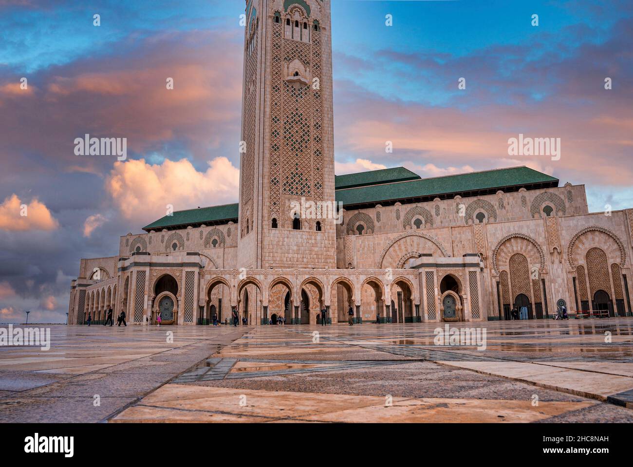 Hasan mosque and tower hi-res stock photography and images - Alamy