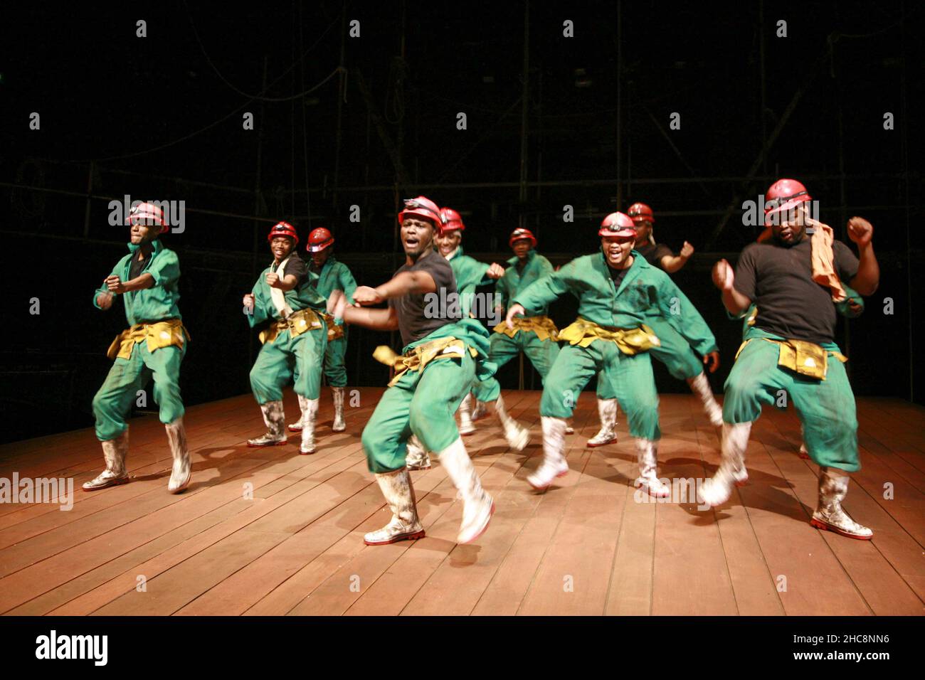 company members as miners in A CHRISTMAS CAROL - IKRISMAS KHERO by ...