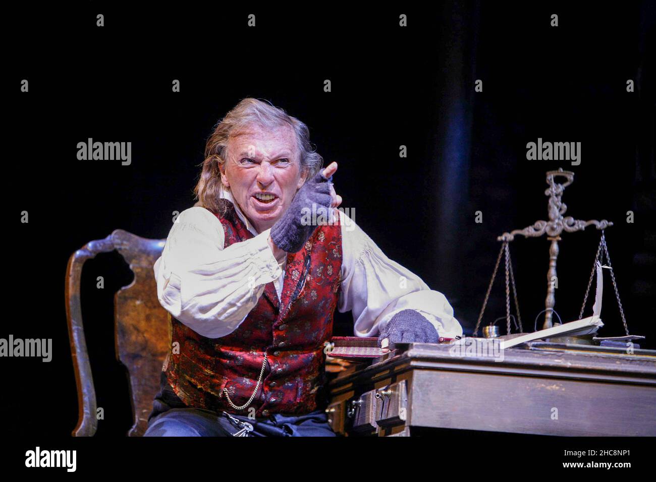 Scrooge ghost theatre hi-res stock photography and images - Alamy
