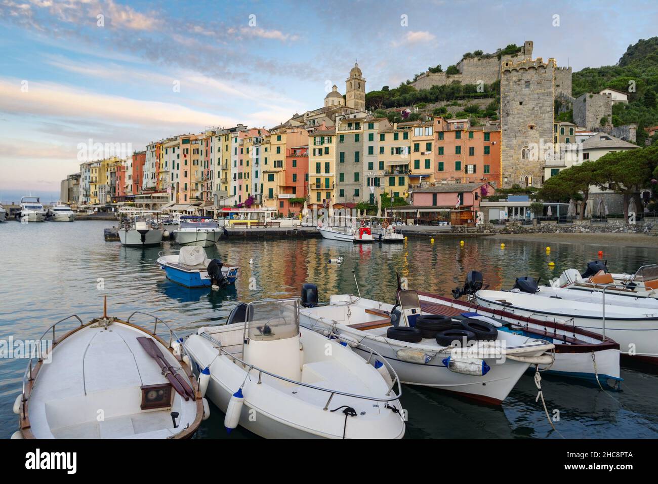 Porto venere harbour hi-res stock photography and images - Alamy