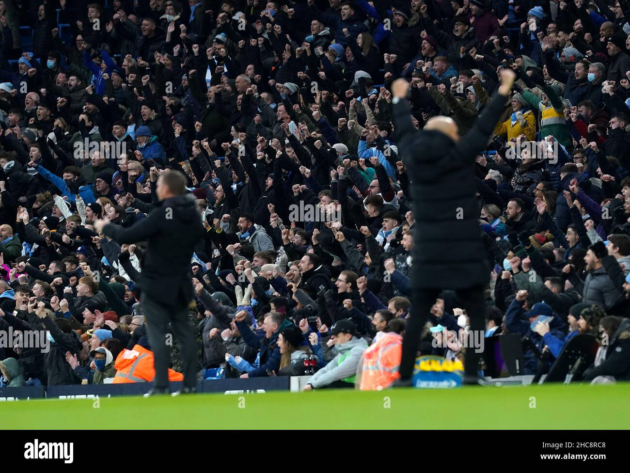 Pep guardiola celebrate 2021 hi-res stock photography and images - Alamy