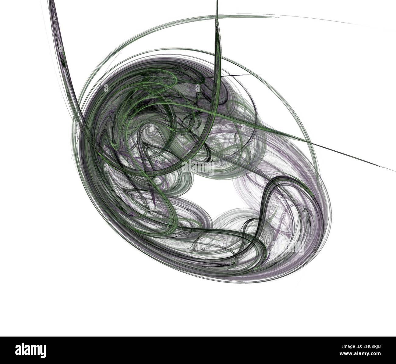 Beautiful fractal wallpaper black Cut Out Stock Images & Pictures - Alamy