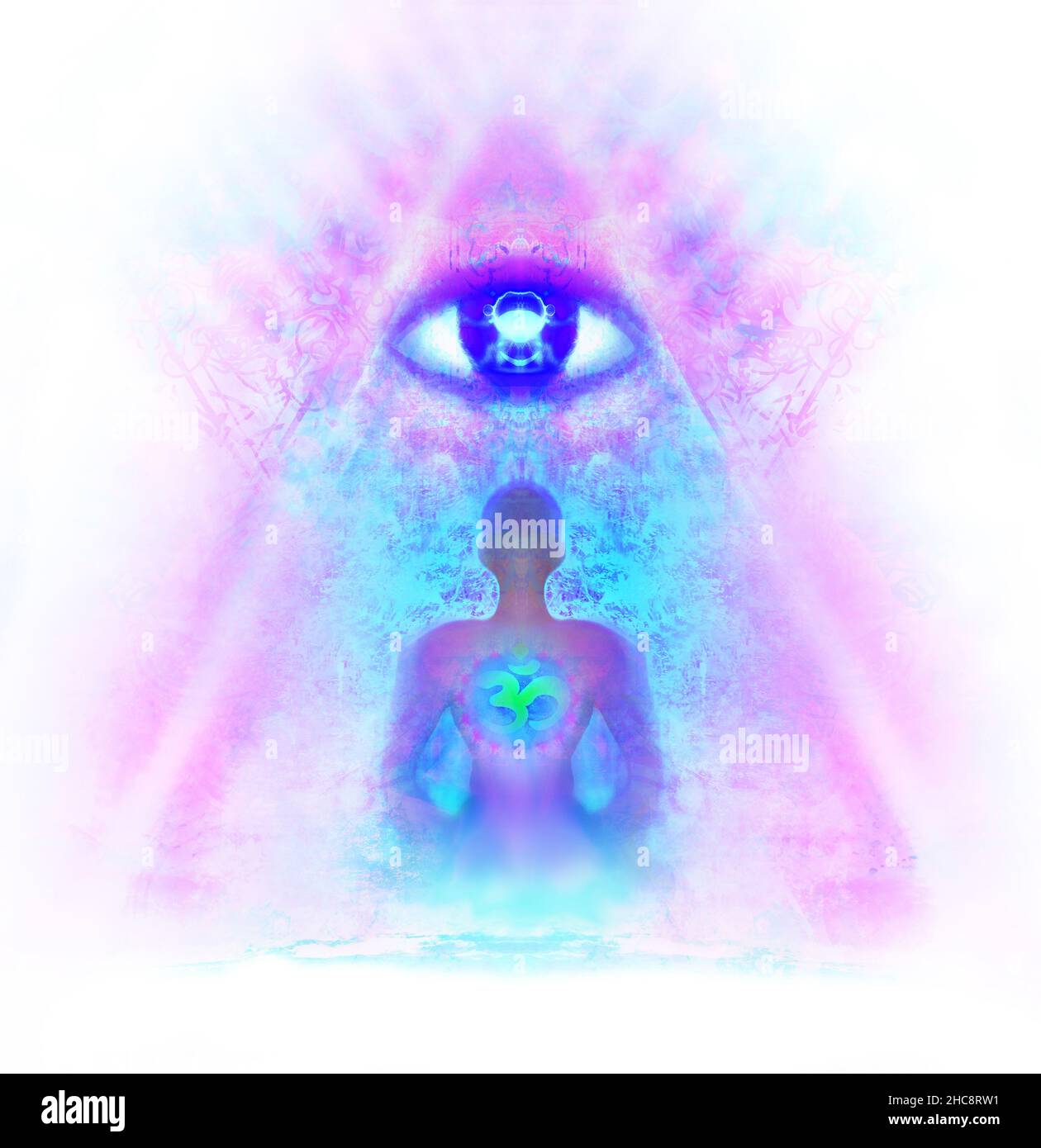 Man third eye psychic supernatural senses hi-res stock photography and ...