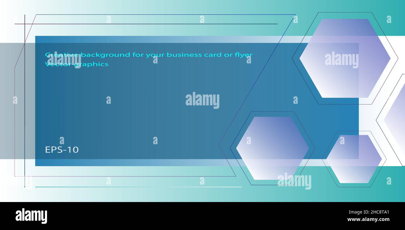 Creative tech background for modern business cards. Vector graphics ...