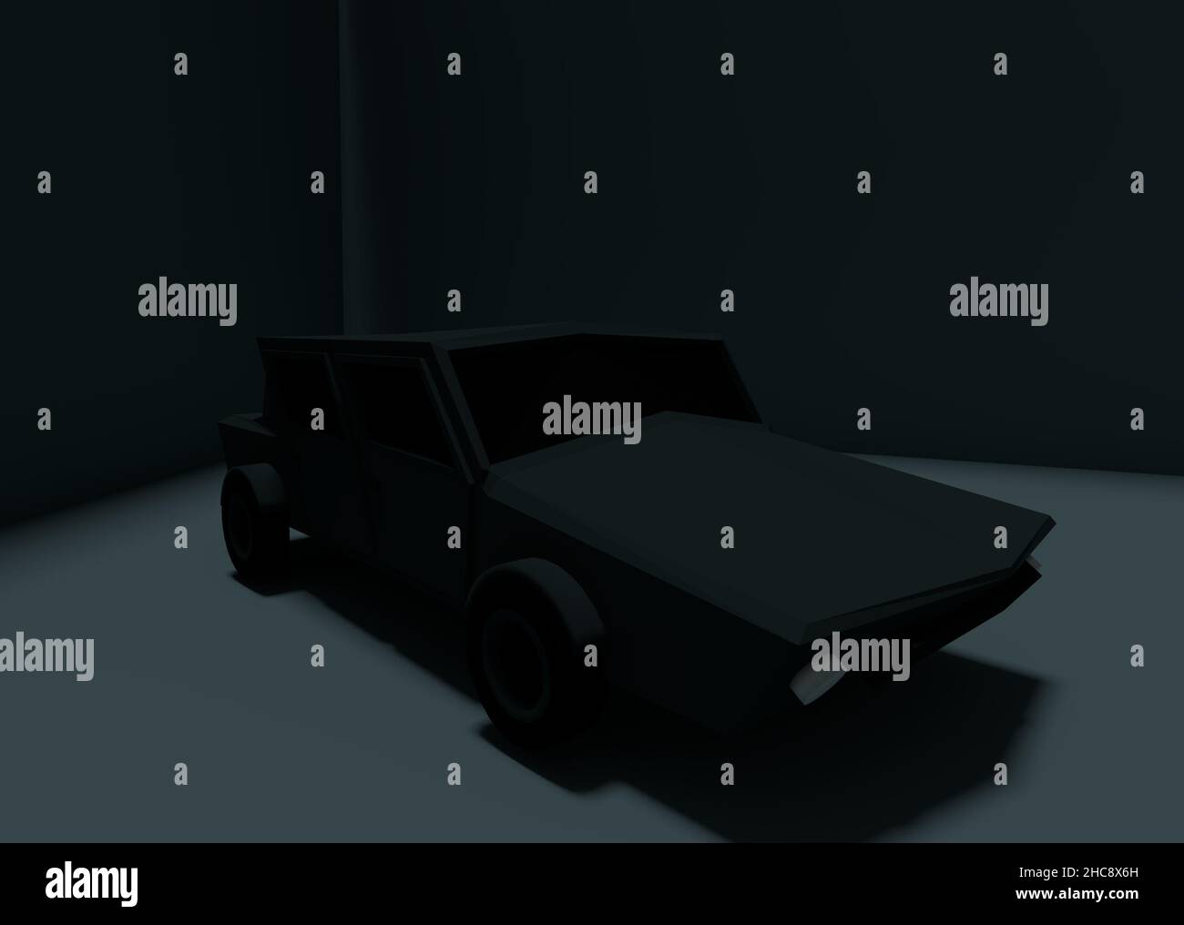 3d car visualization Stock Photo - Alamy