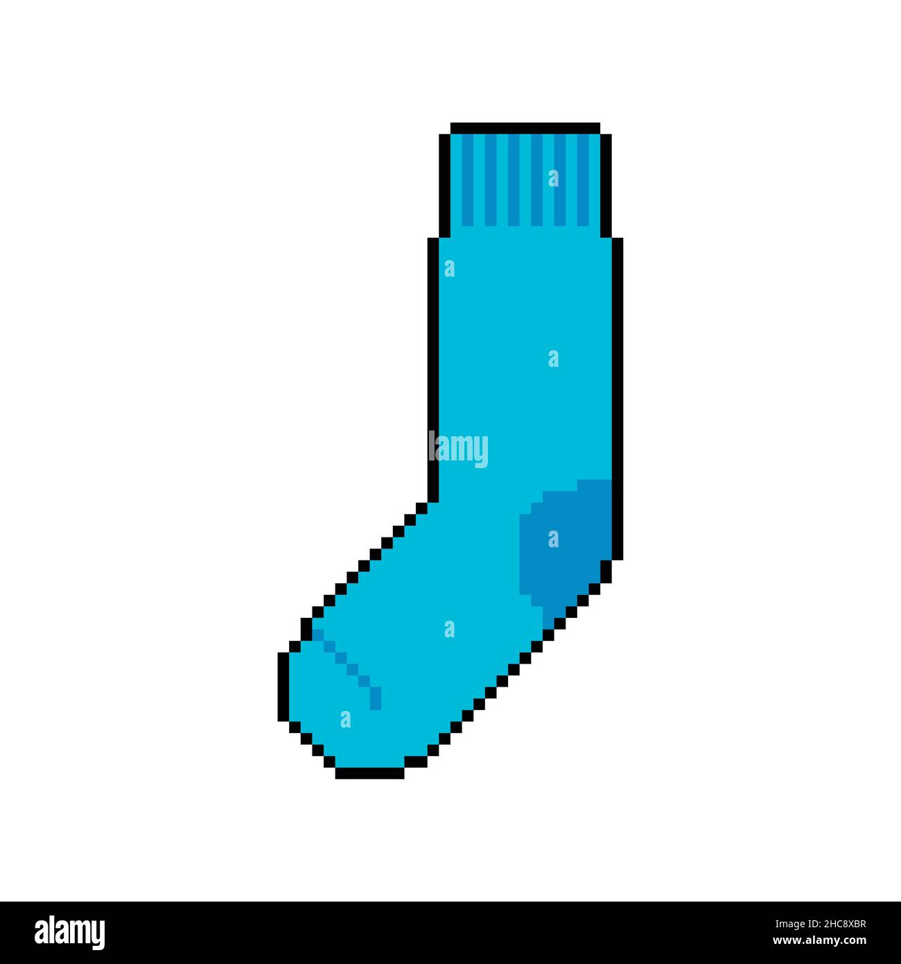 Socks pixel art. pixelated sox 8bit. vector illustration Retro video game style Stock Vector ...