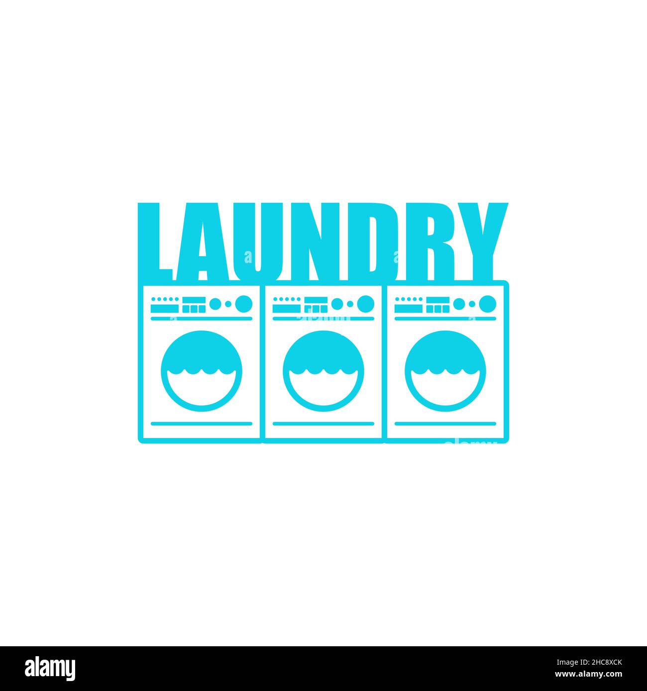 Laundry sign. washhouse logo. washing house icon. vector illustration ...