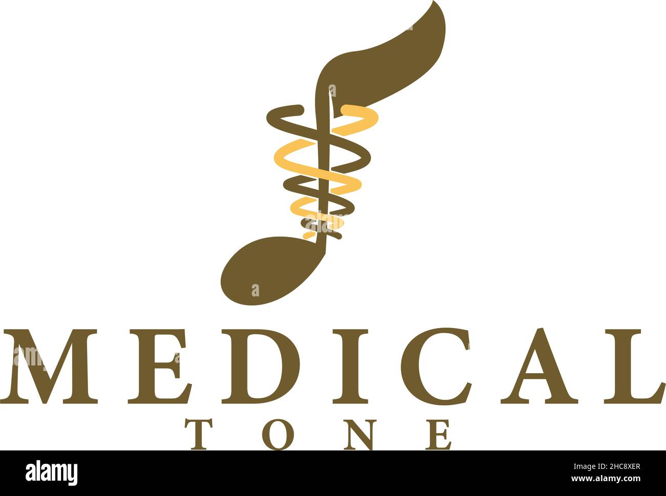 Modern design MEDICAL TONE clinic logo design Stock Vector Image & Art ...