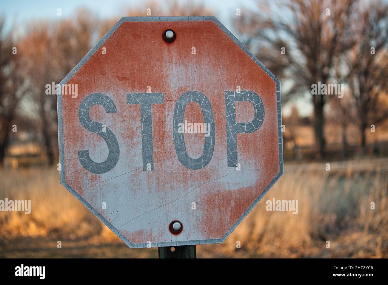 Worn out warning hi-res stock photography and images - Alamy