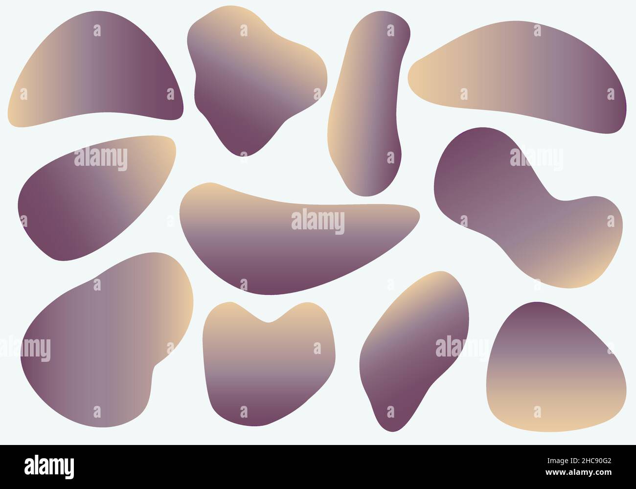 Modern liquid shape gradient Stock Vector Images - Alamy
