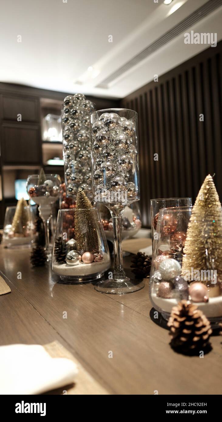 Christmas Tree Dinner Table Decorations JW Marriott Hotel Bangkok ...