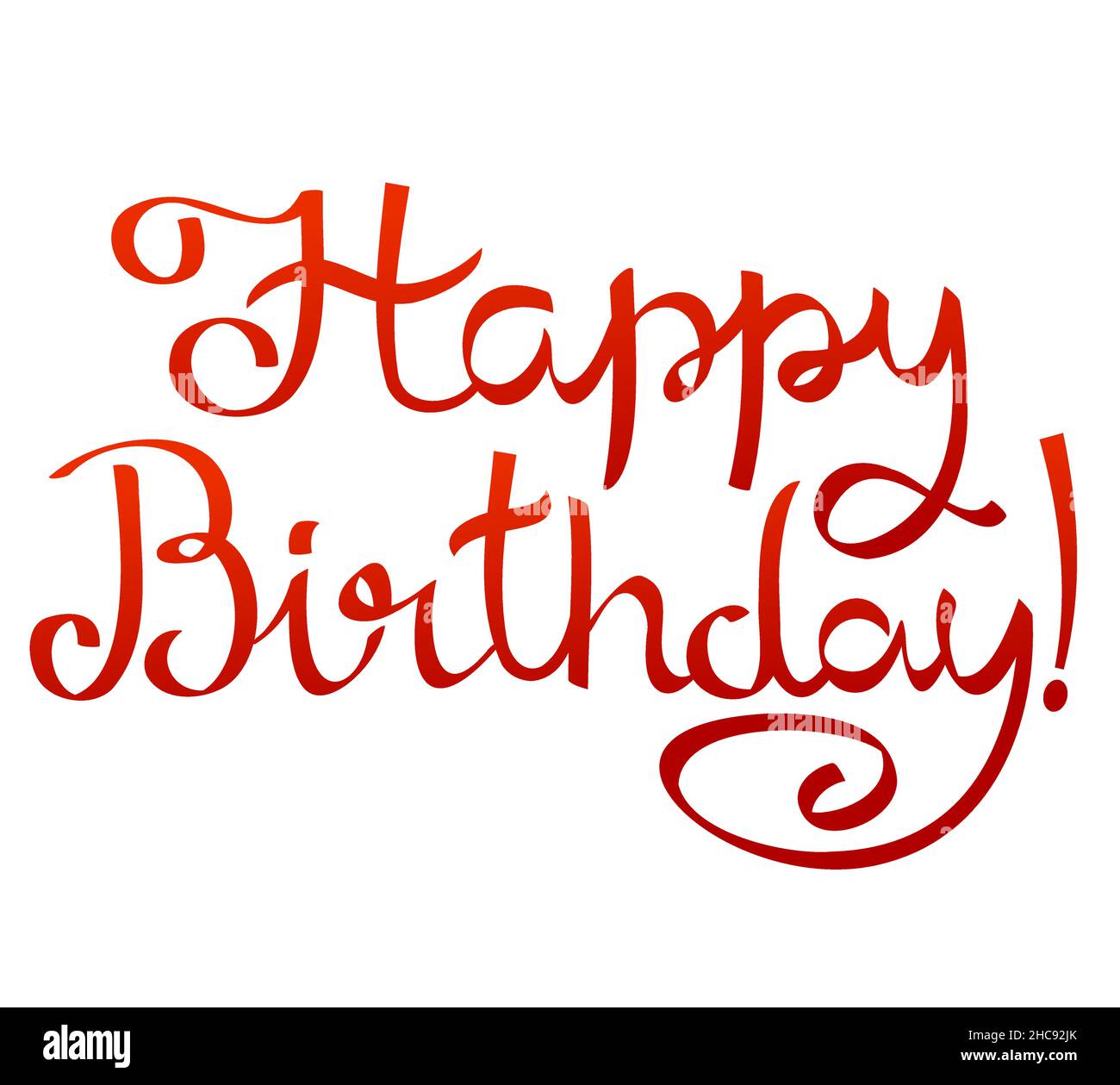 Happy Birthday Écriture Calligraphie – CREM