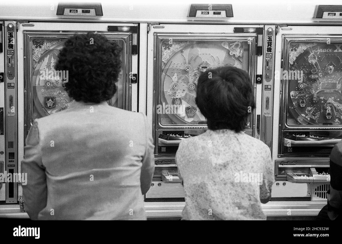 Pachinko games Black and White Stock Photos & Images - Alamy