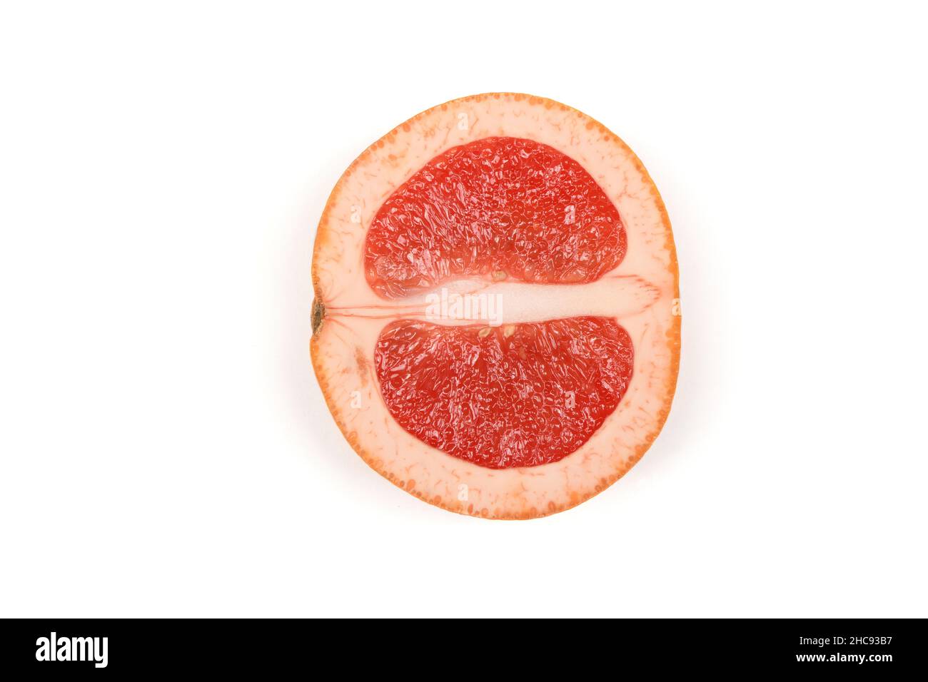 Perfectly retouched grapefruit isolated on white. High resolution photo ...